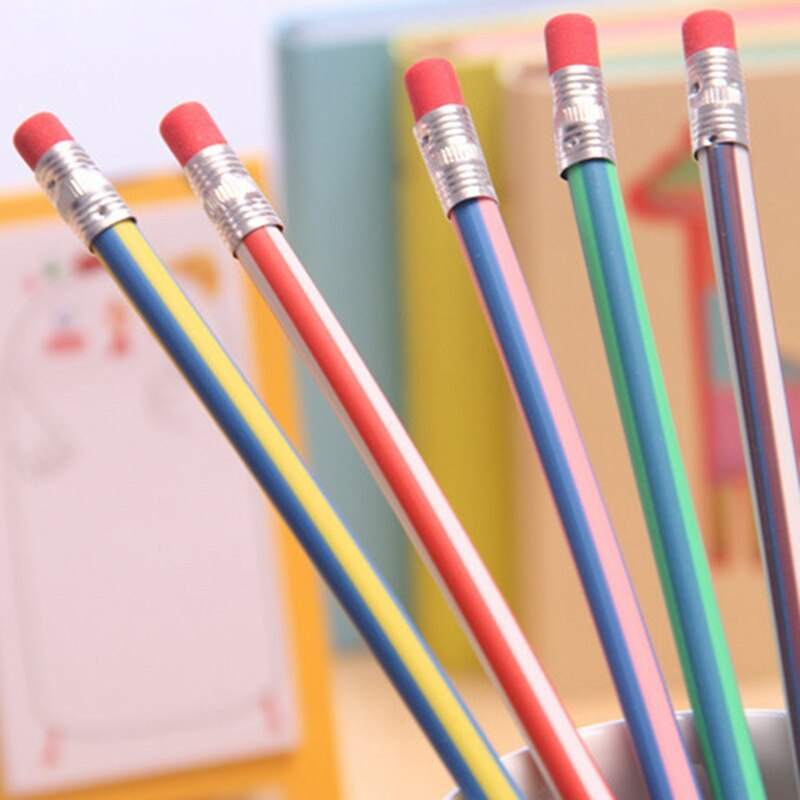 10 Pcs/Pack Colorful Magic Bendy Flexible Soft Pen... – Vicedeal