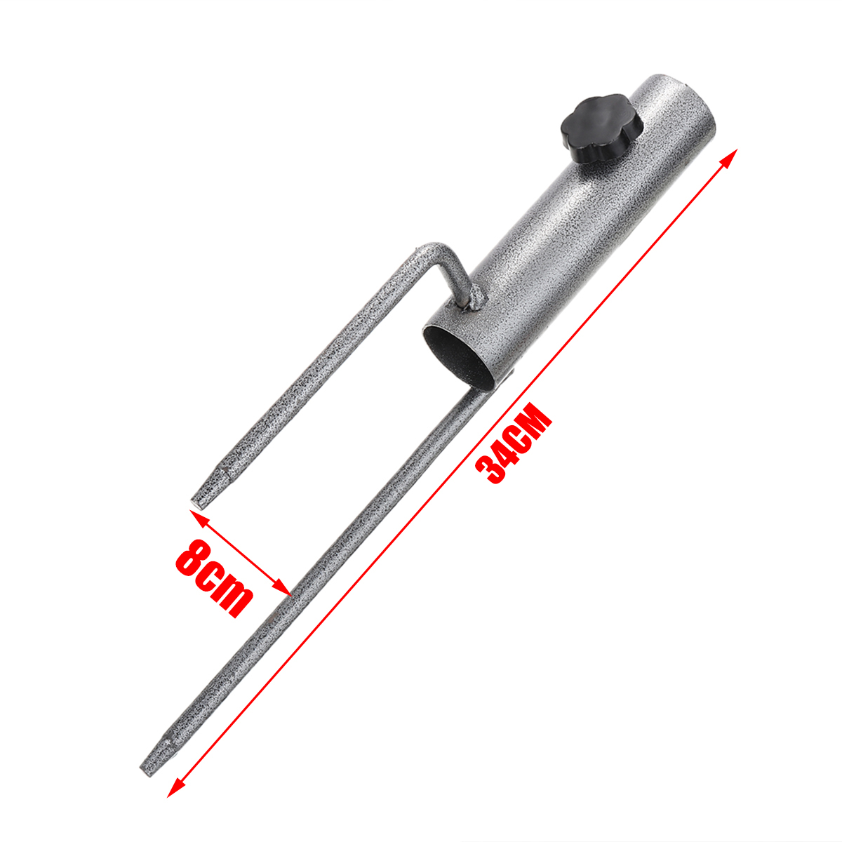 1PC Umbrella Ground Spike Stabilizer Parasol Stand Holder Metal Outdoor ...