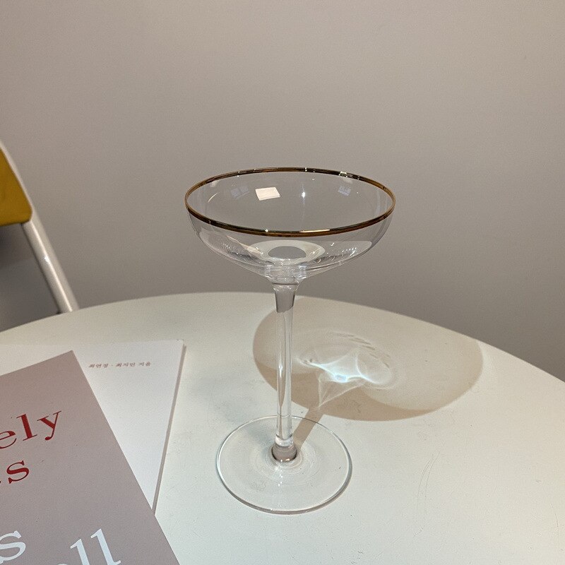 Ins Net Red and White Wine Glass Crystal Liqueur W... – Vicedeal