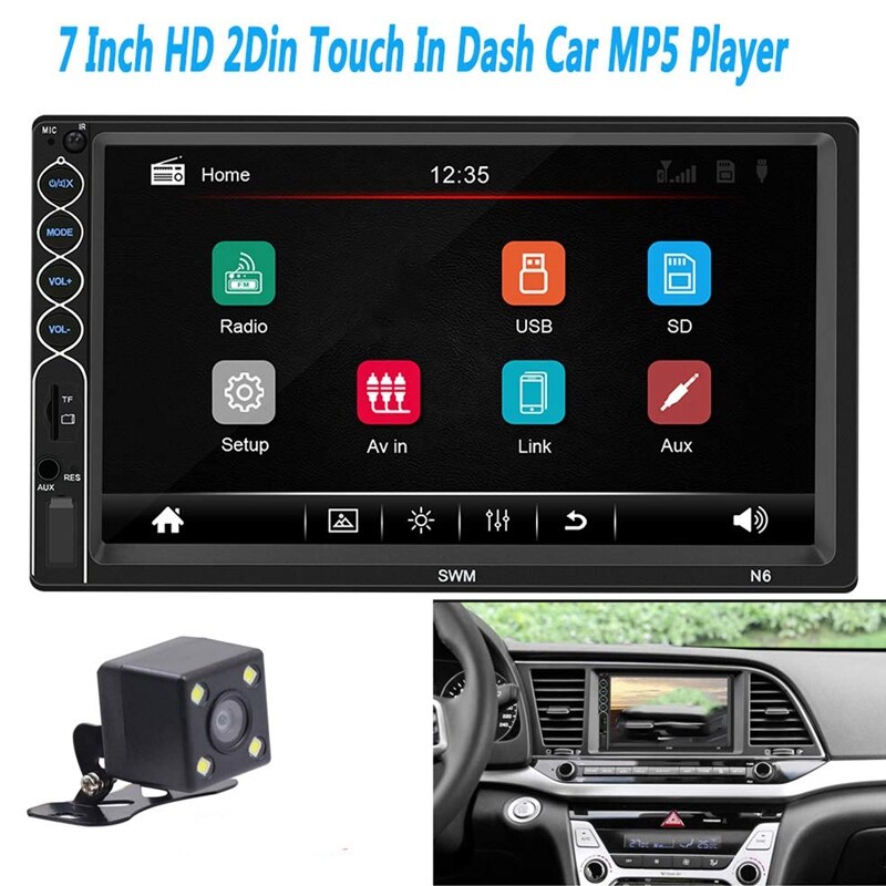 Upgraded Version MP5 Auto Media Player USB Bluetoo... – Vicedeal