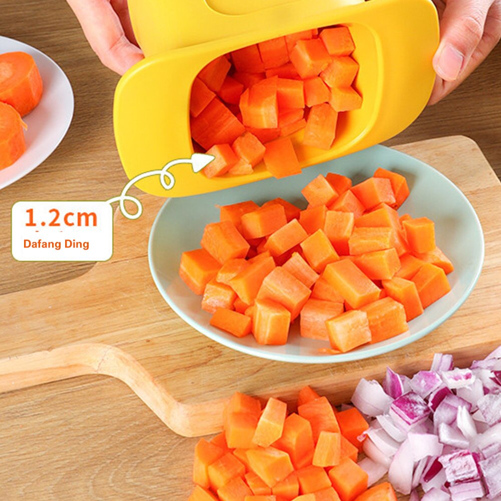 Fruit & Vegetable Cutter Potato Onion Dicer Fo... – Grandado