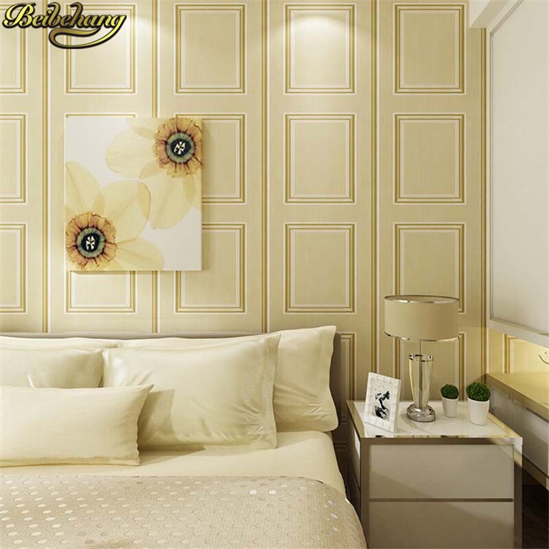 Beibehang muur papier Pune grote vierkante frame m... – Vicedeal