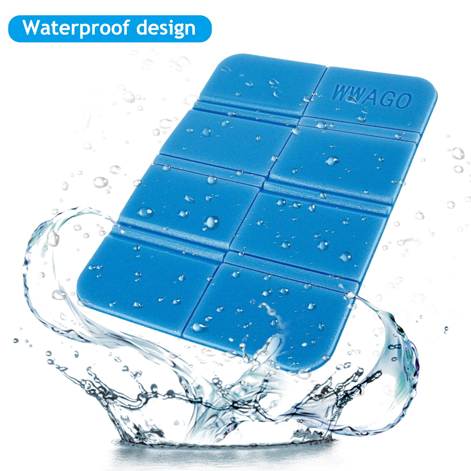 outdoor cushion folding foam portable picnic mat 3... – Grandado