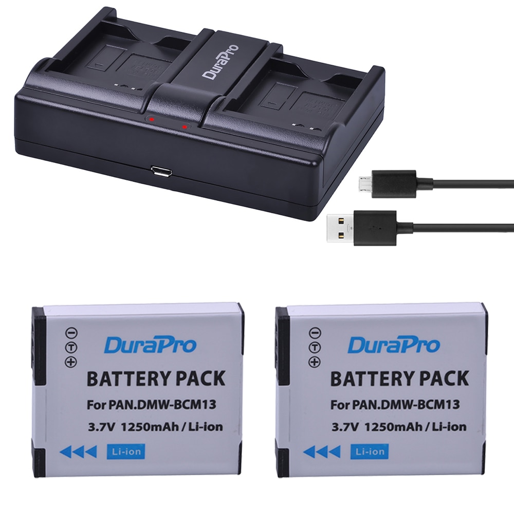 DMW-BCM13 DMW-BCM13E BCM13 Battery +Dual Channel C... – Vicedeal