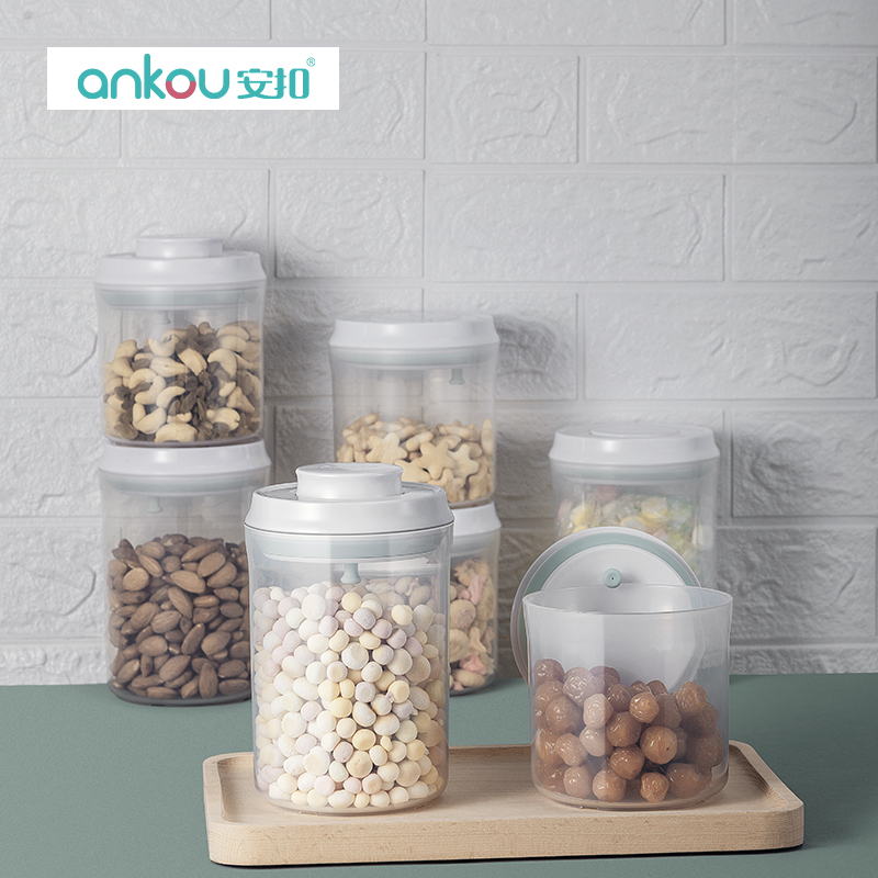 Kitchen Round Sealed Large Capacity Storage Tank 1... – Grandado