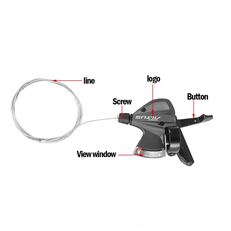 Altus Shimano-palanca de cambios de SL-M370 de 3x9... – Grandado Altus Shimano-palanca de cambios de SL-M370 de 3x9... – Grandado