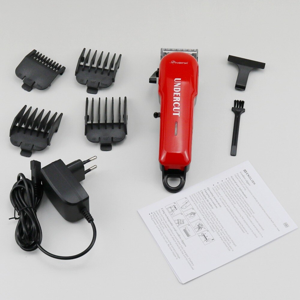 Cordless hair clipper taper lever barber trimmer h... – Grandado