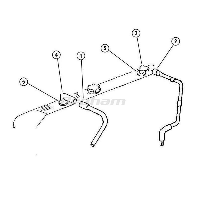 53013360AA Set 4 Stuks Voor 2000 2001 2002 2003 20... – Grandado