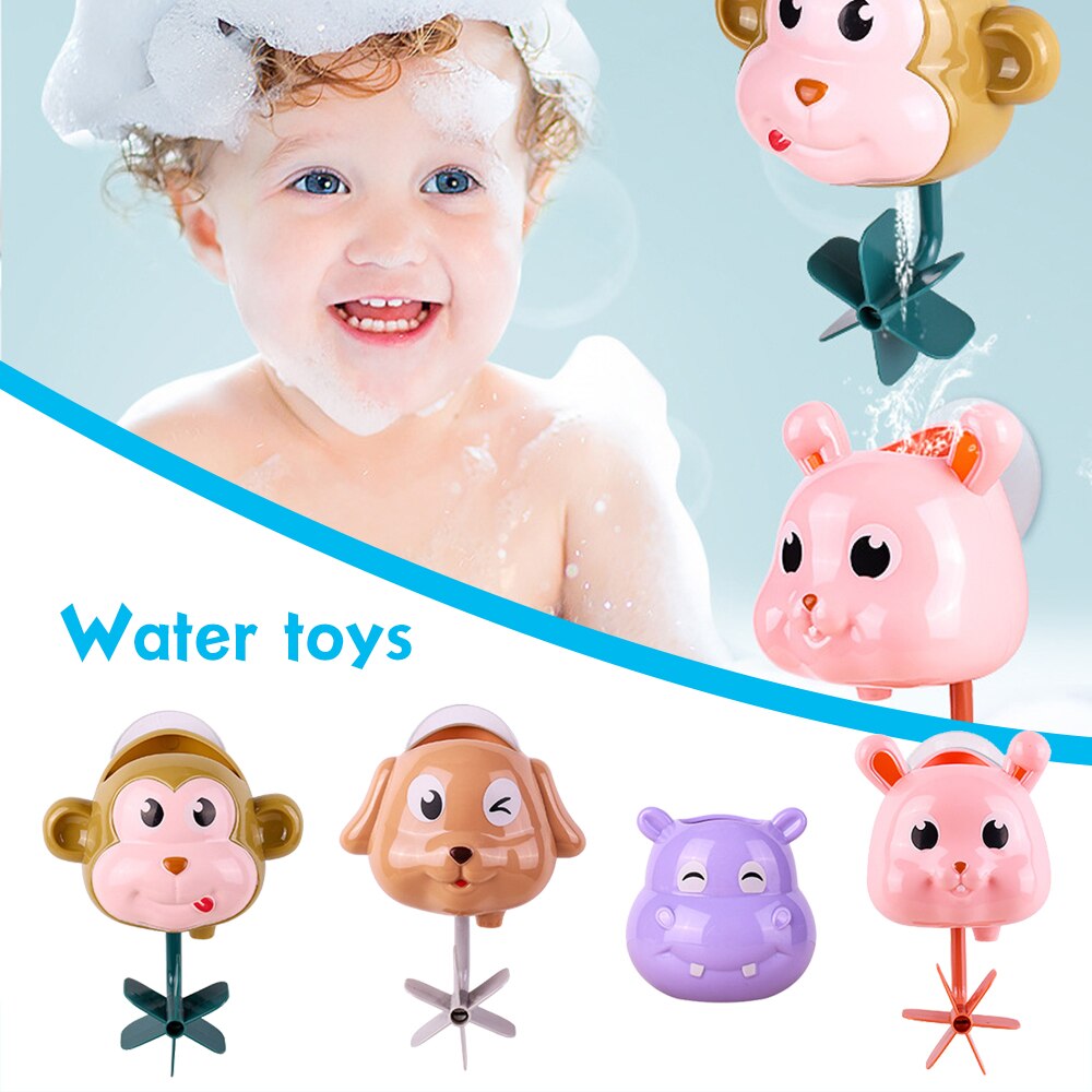 4 Pieces Set of Children's Bath Wall Waterfall... – Grandado