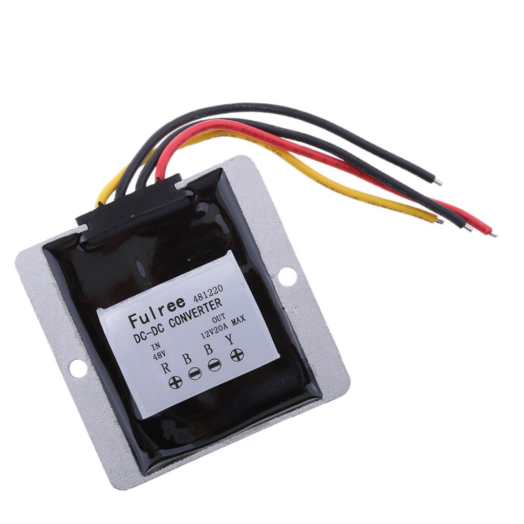 48V to 12V 25A 300W Voltage Reducer DC Converter 2... – Grandado