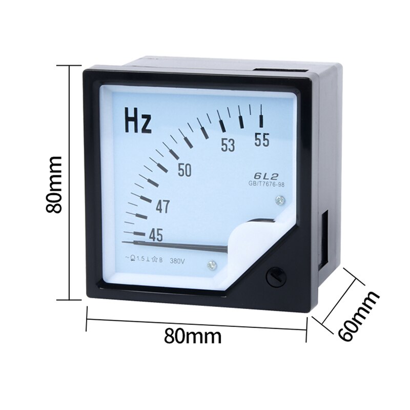 AC Analog Panel Frequency Meter Pointer Type 100V ... – Grandado