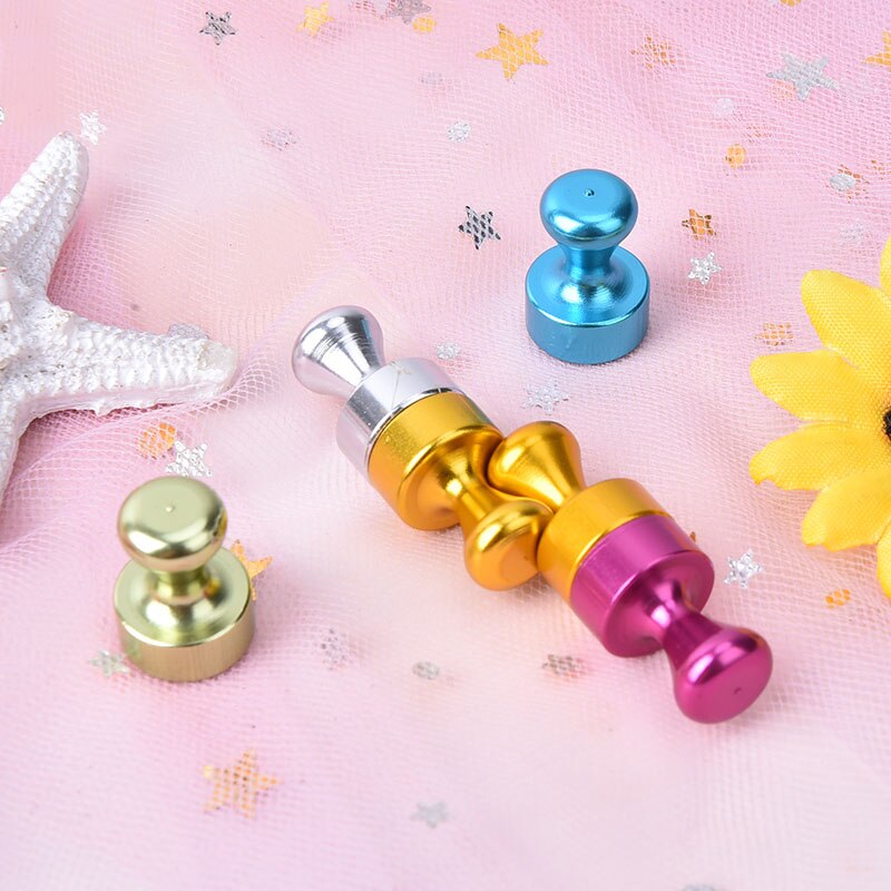 6pcs/Set Strong Colored Magnetic Thumbtacks Neodym... – Grandado