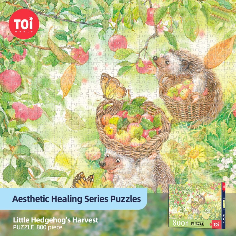 800pcs Small Hedgehog's Receiving Puzzle Fairy... – Vicedeal