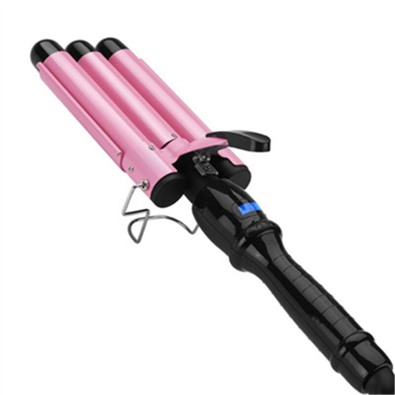 Curling Iron Perm Splint Ceramic 3 Barrel Hair Sty... – Grandado