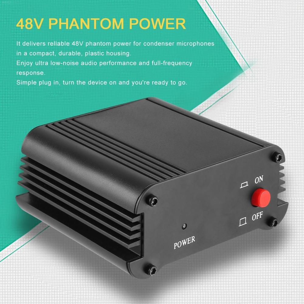 Alimentation fantôme 48V 1 canal avec un câble Aud... – Grandado