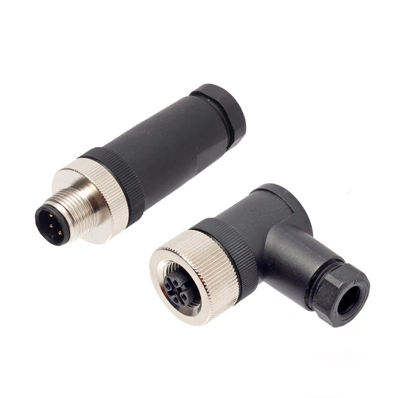 M12 Aviation Plug 2 3 4 6 5 8 12 17 Core Waterproo... – Vicedeal
