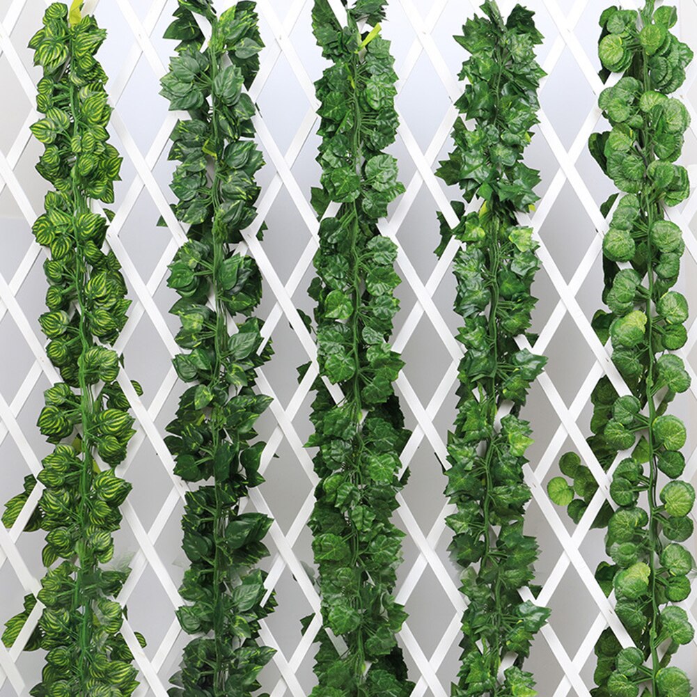 Lifelike 2m Artificial Grape Parthenocissus Vine I... – Grandado