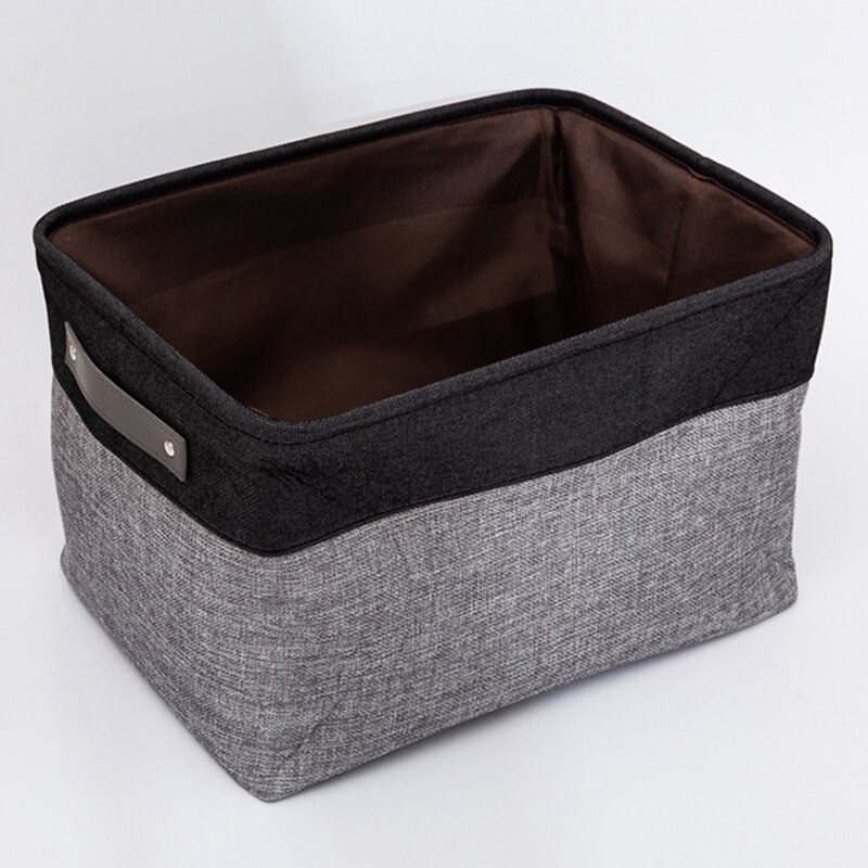 3 Pack Foldable Storage Bin Rugged Canvas Fabric C... – Grandado
