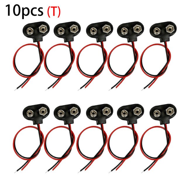 Draad Connector 9V Batterij Kabel 10 Stuks/Kit Acc... – Vicedeal