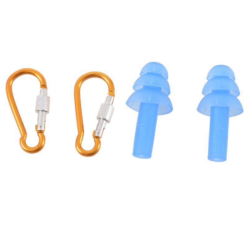 1 Pair Swimming Dive Flexible Silicone Ear Plugs E... – Grandado