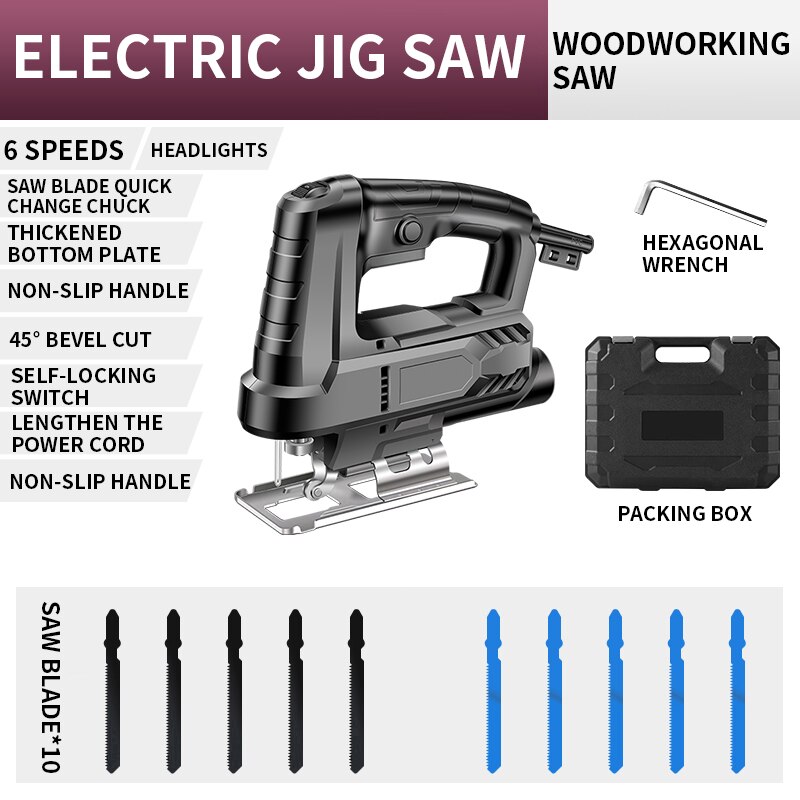 Electric Jig Saw, Woodworking Saw, Electric Saw, H... – Grandado