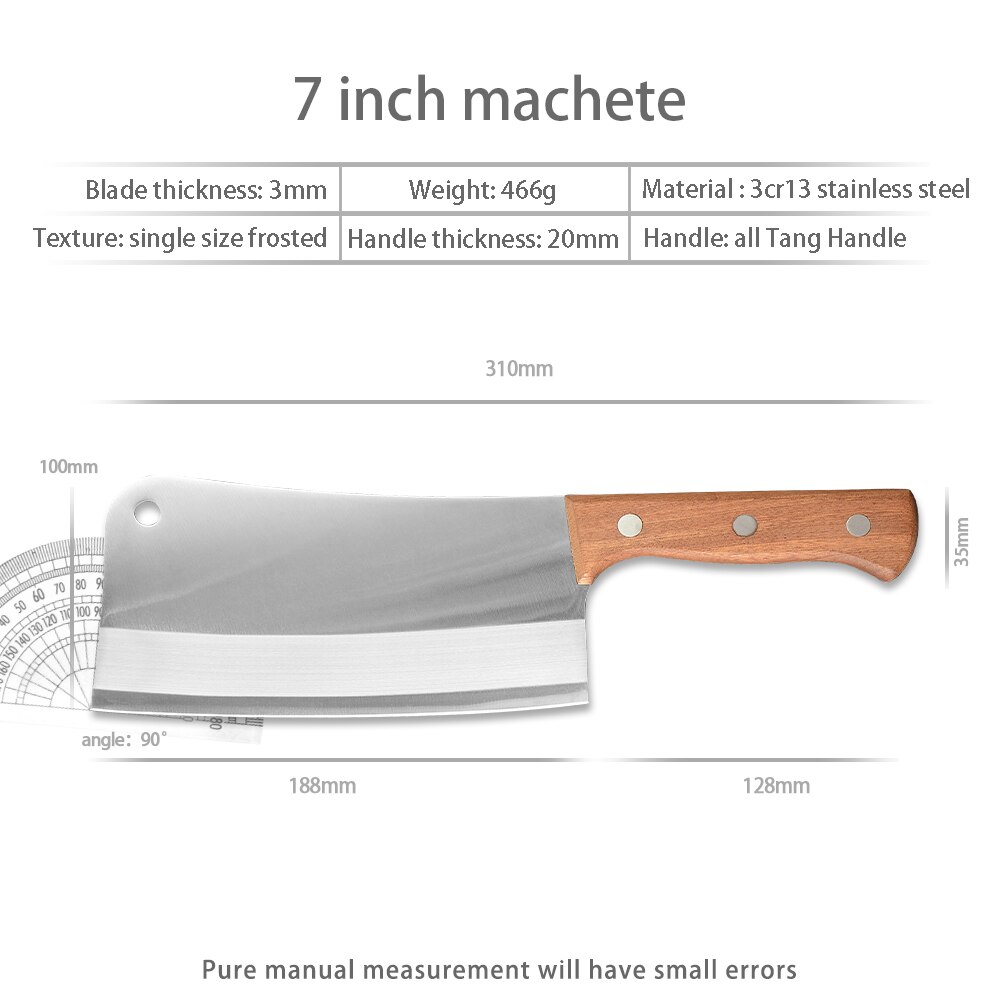 Pro Chinese Koksmes Rvs Keuken Butcher Hakken Hakm... – Vicedeal