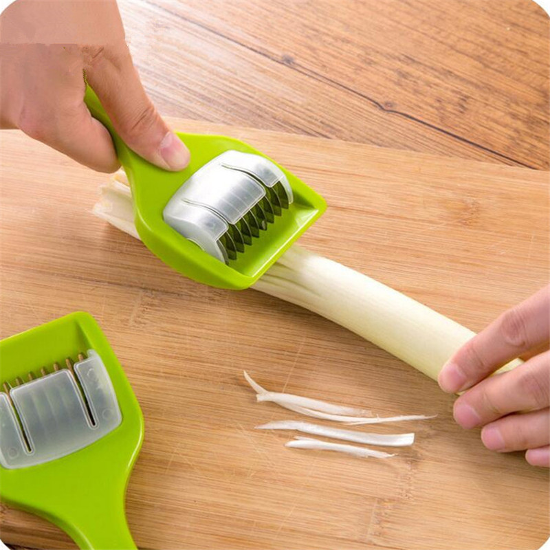 LMETJMA Vegetable Cutter Stainless Steel Handle On... – Vicedeal