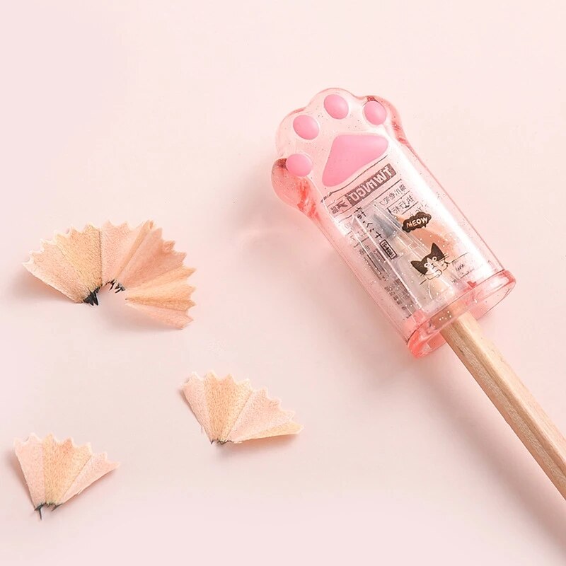 Cute Cat Paw Pencil Sharpener Kawaii School Suppli... – Vicedeal