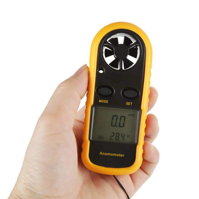 Wind Speed Meter Portable Digital Anemometer Wind ... – Vicedeal