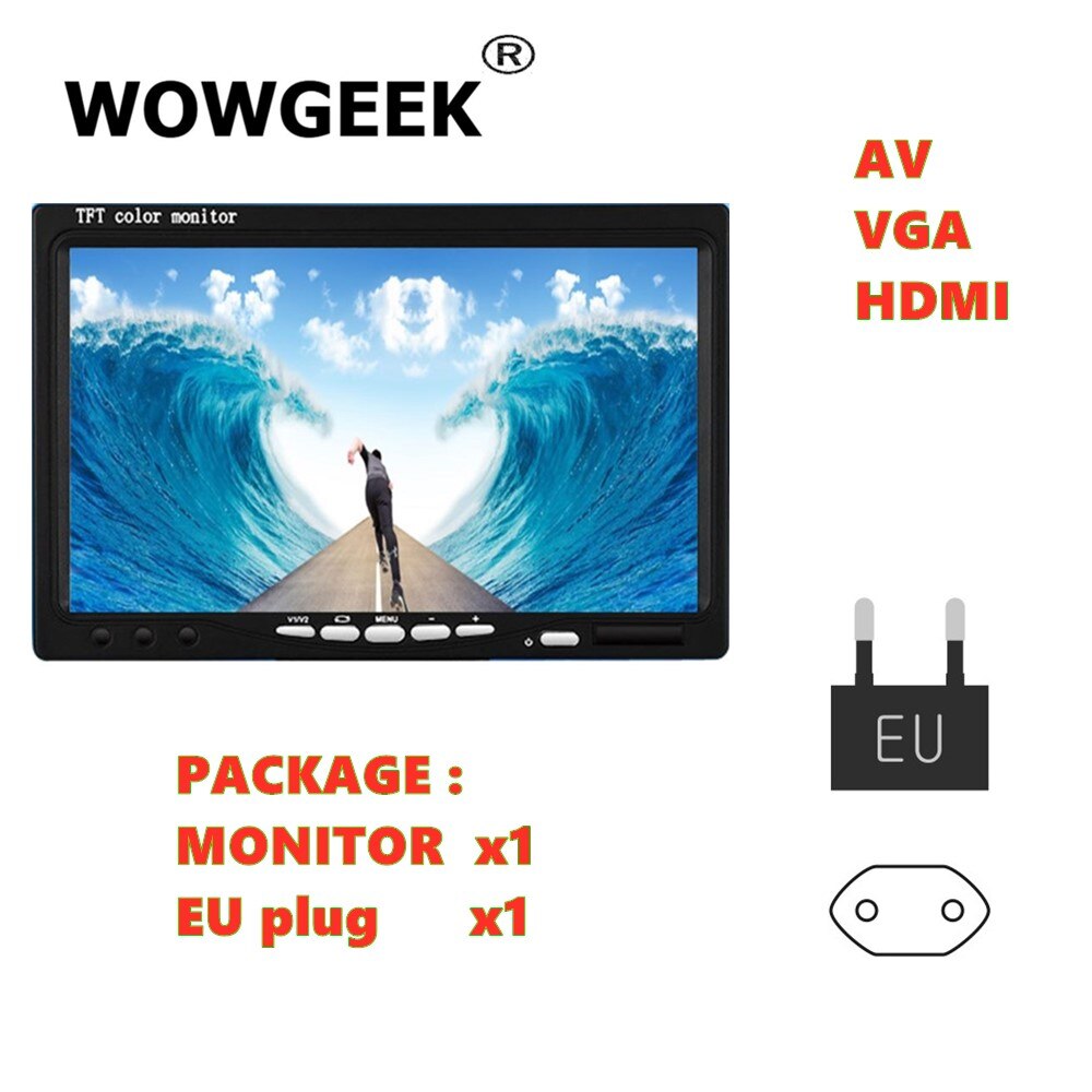 7 Inch Portable Monitor Car Desktop1024x600 Displa... – Grandado