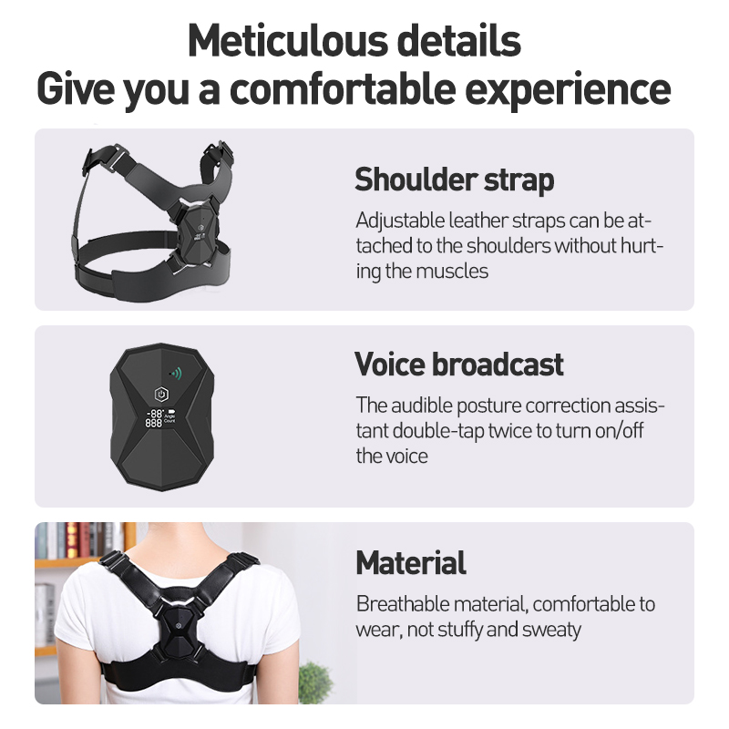 Smart back kyphosis correction device, voice vibra... – Grandado