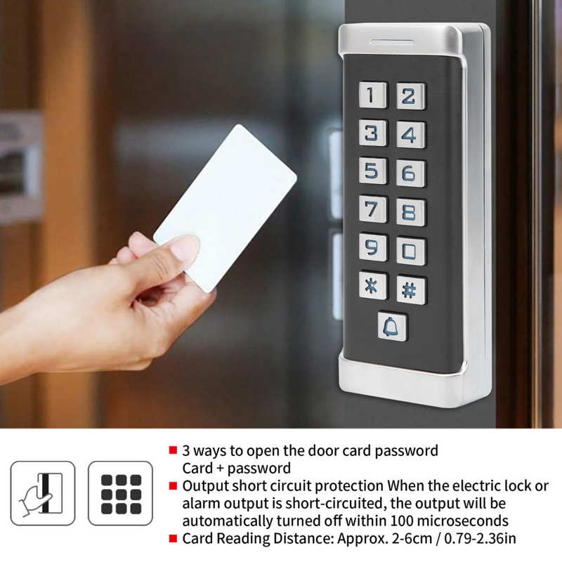 125KHz RFID Access Control Password Card Wiegand26... – Vicedeal