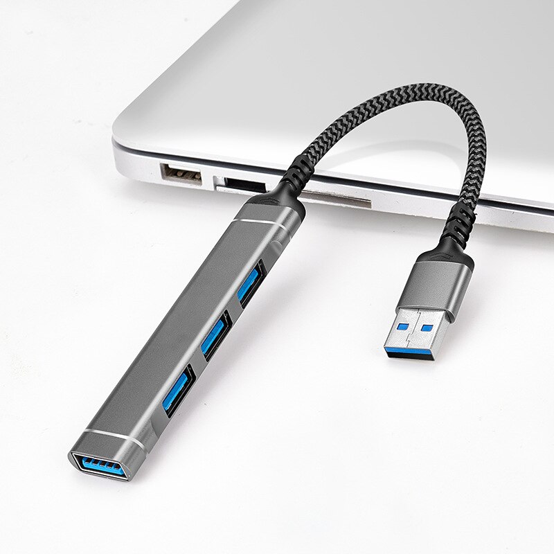 HUB USB ultrafino de 4 puertos tipo c para Macbook... – Vicedeal