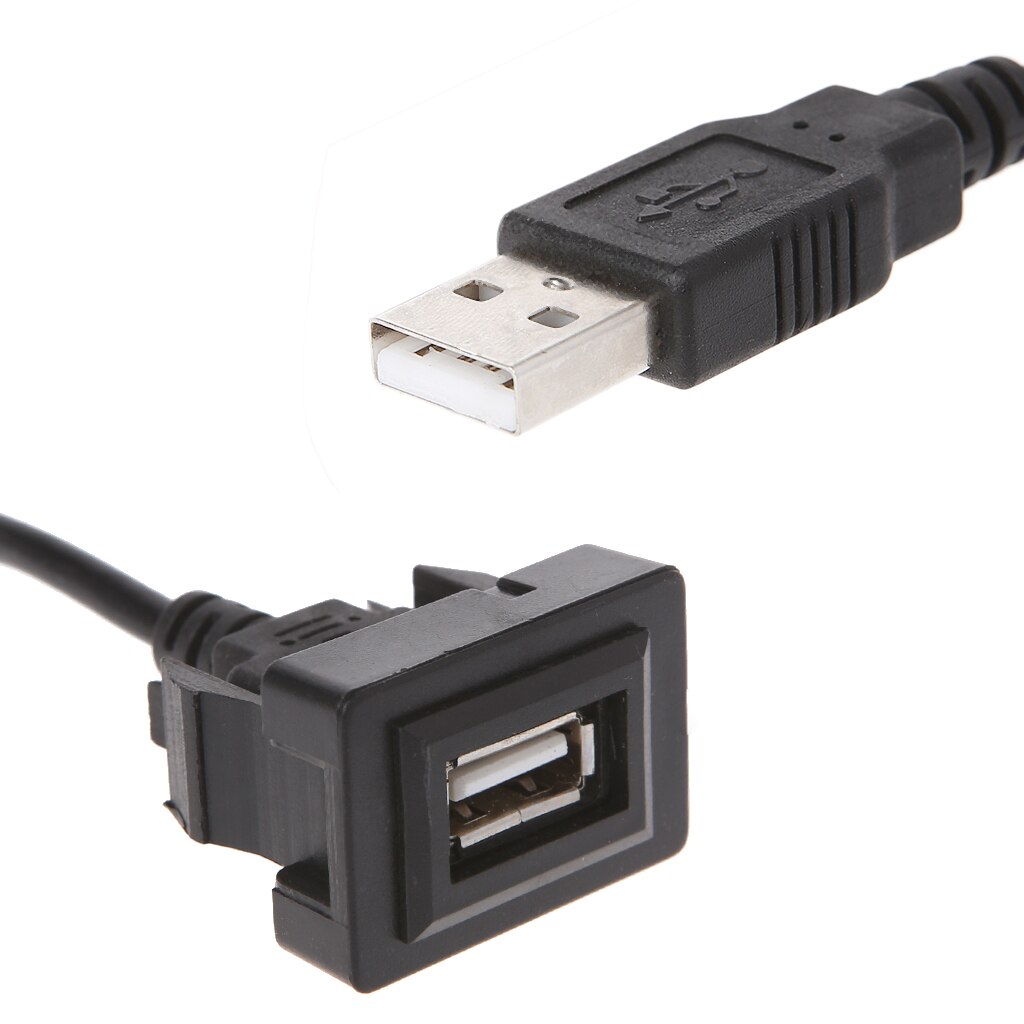 AUX USB Port Cable 12-24V Cord Wire USB Charging A... – Grandado