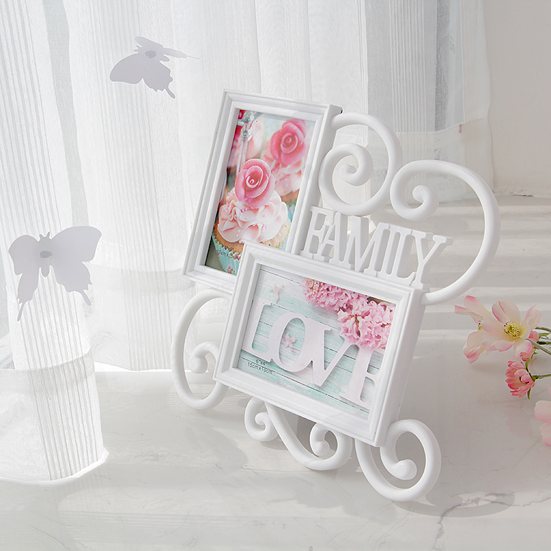 Nordic style frame combination 6 inch heart-shaped... – Grandado