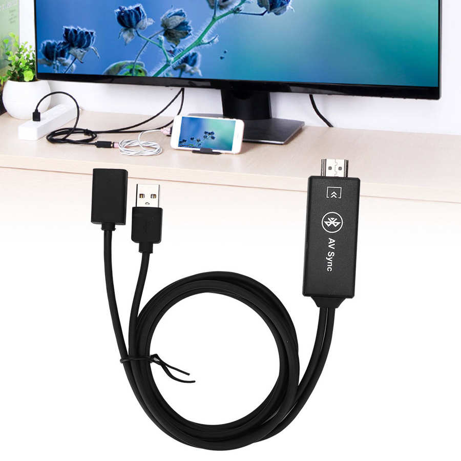 Adapter Cable Screen Mirroring Cable USB to HDMI 1... – Grandado