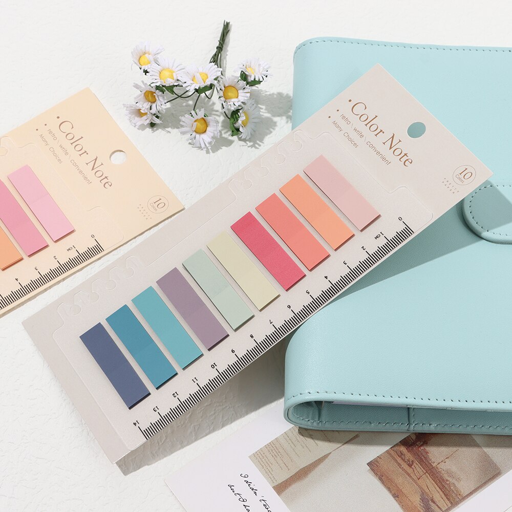 60/120/200pcs Solid Color Planner Stickers Index B... – Grandado