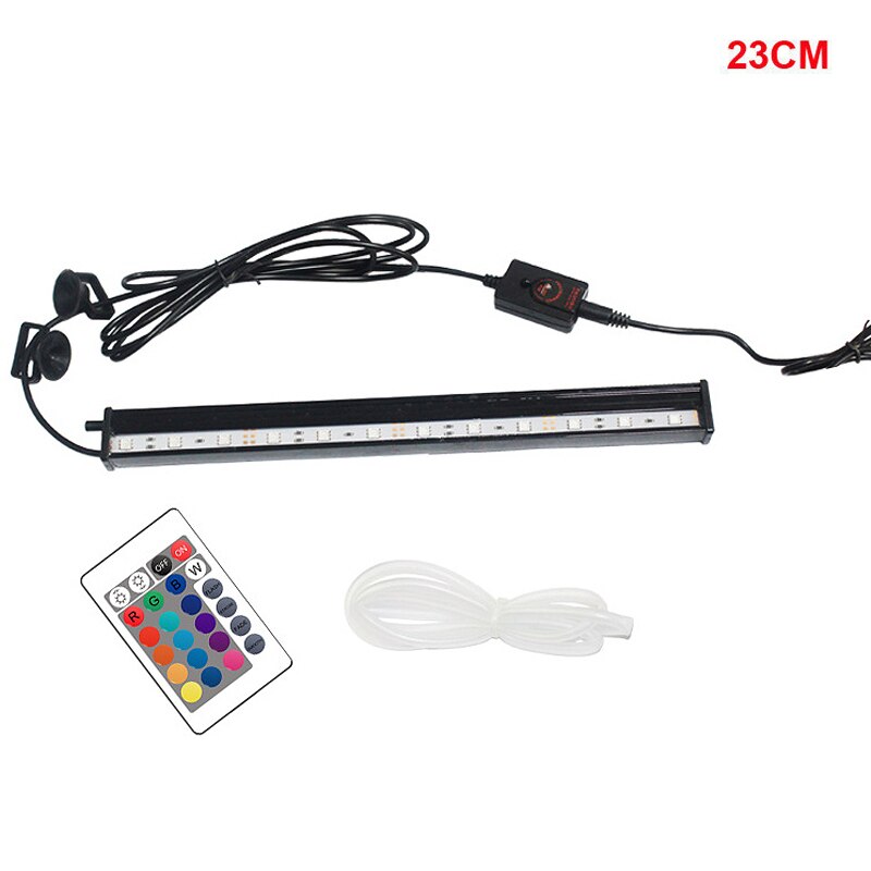 Aquarium Fish Tank Light RGB LED Submersible Air B... – Grandado