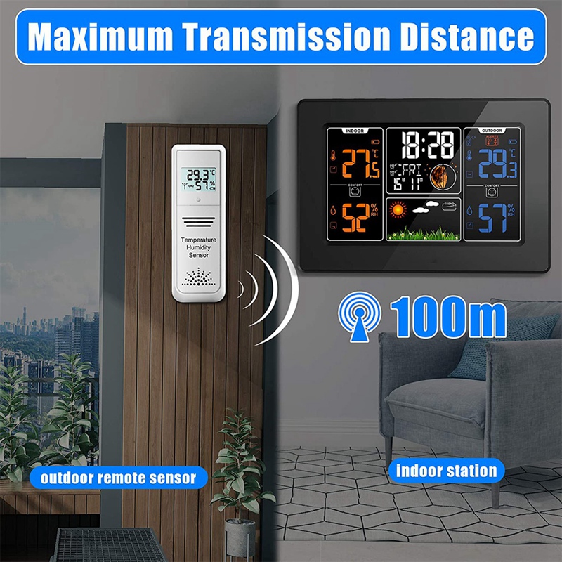 Weather Station, Wireless Weather Station Indoor O... – Grandado