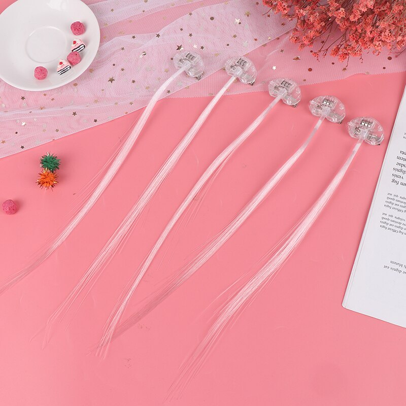 5PCS LED Shining Glow Hair Braid Flash Fiber Hairp... – Vicedeal