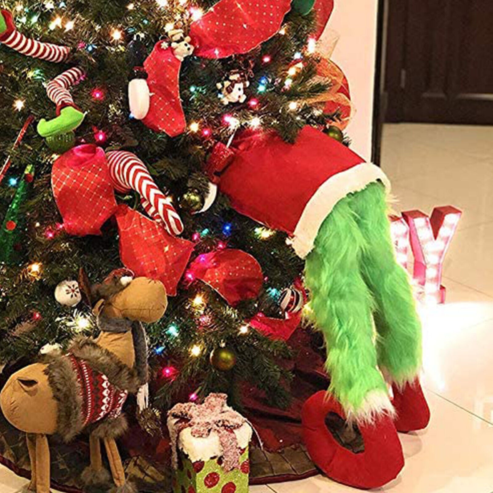 Christmas Decorations Arms Elf Body for Xmas Tree ... – Vicedeal