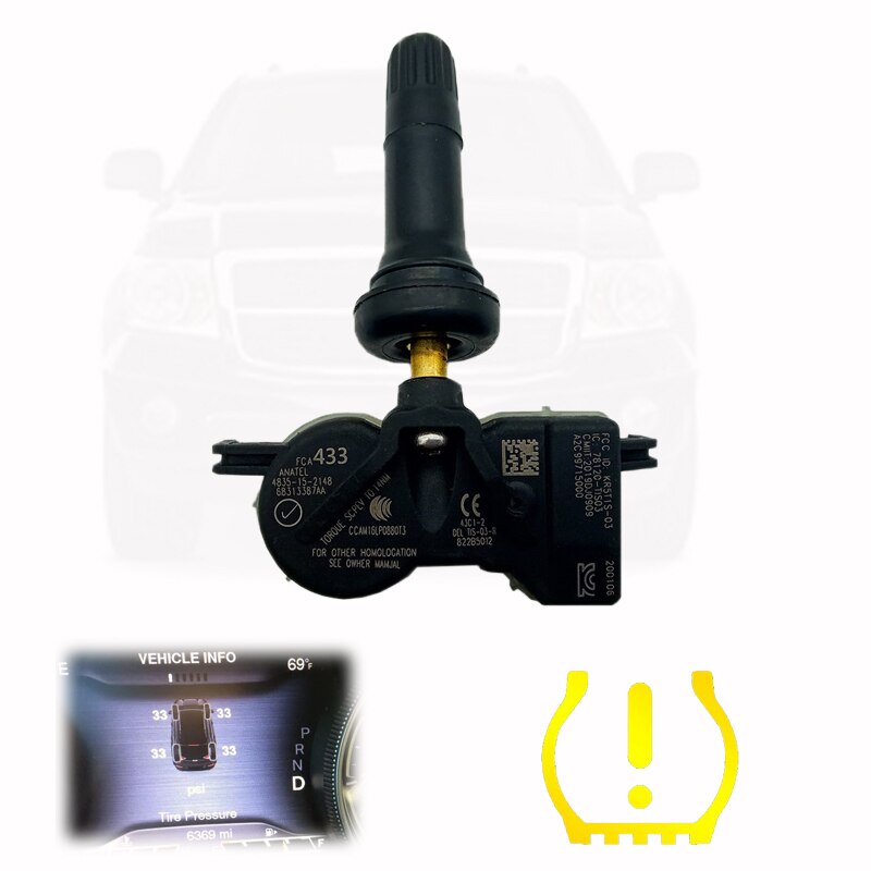 Bandenspanningscontrolesysteem Tpms 68313387AA Voo... – Grandado