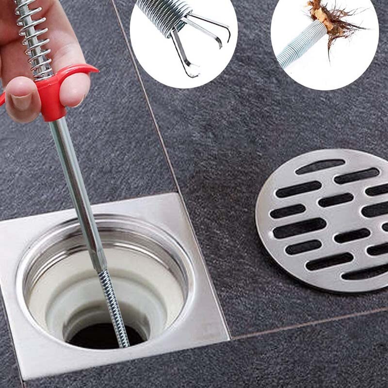 60 Cm Drain Snake Unblocker Drain Cleaner Sticks C... – Grandado