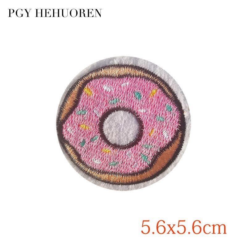 1 PCS Custom Hamburgers Ice Cream Parches Embroide... – Grandado
