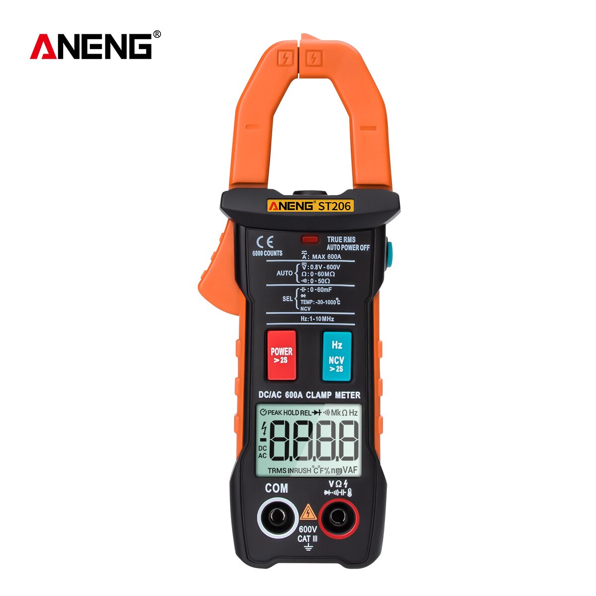 Digitale Multimeter Klem Aneng ST206 Meter 6000 Gr... – Grandado