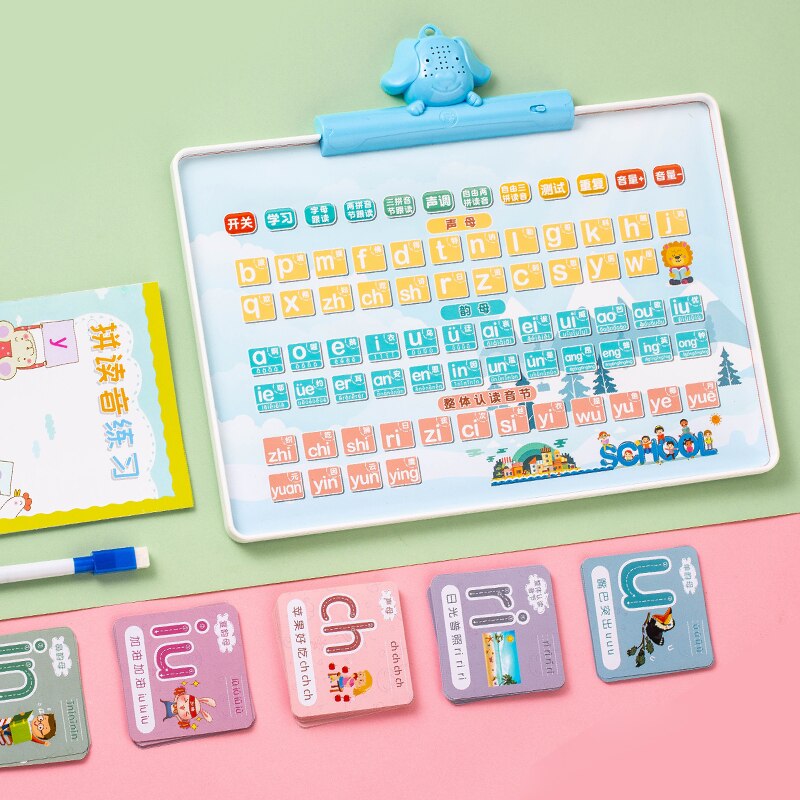 Children pinyin multifunctional point reading mach... – Grandado