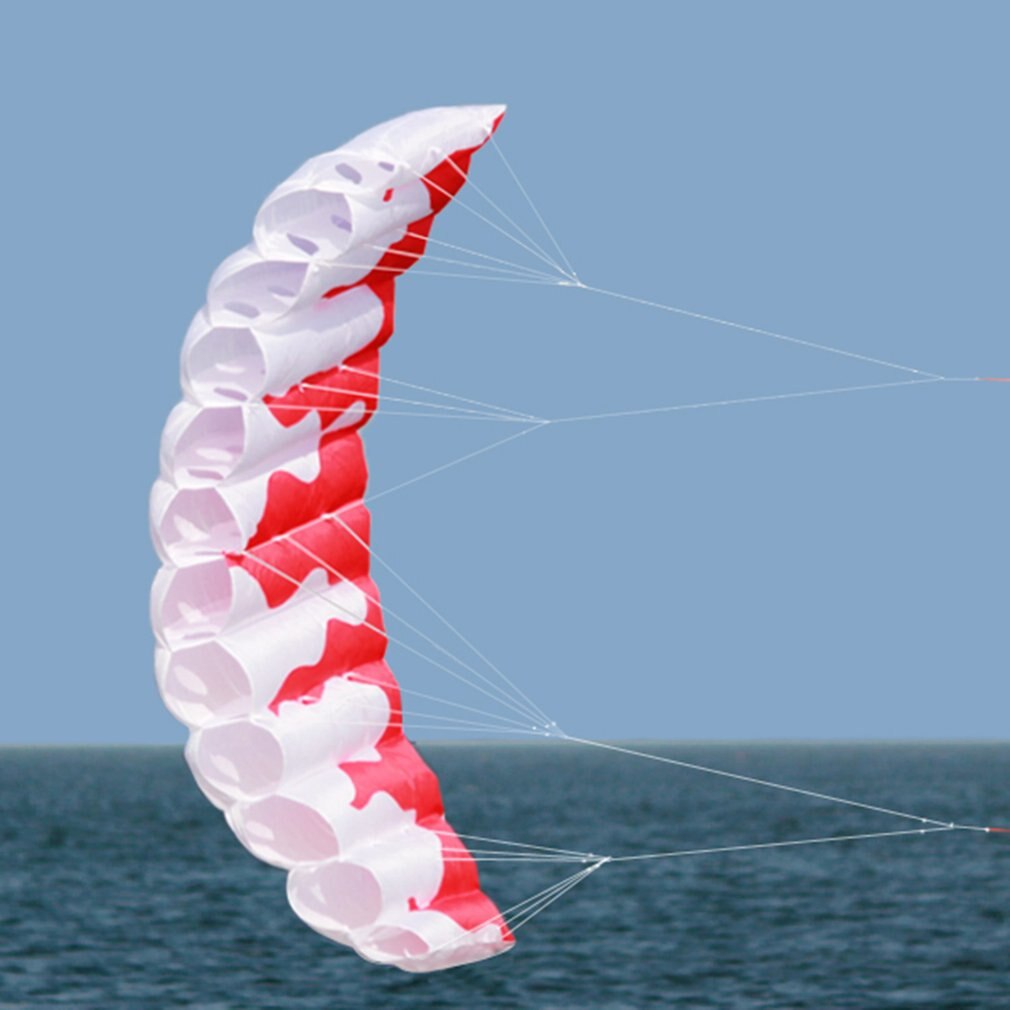 2m Flame Dual Line Stunt Parachute Soft Parafoil S... – Grandado