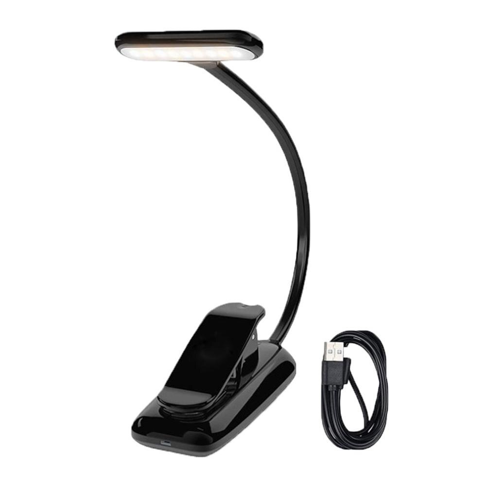 LED Book Light USB Led Rechargeable Mini Clip-On D... – Grandado