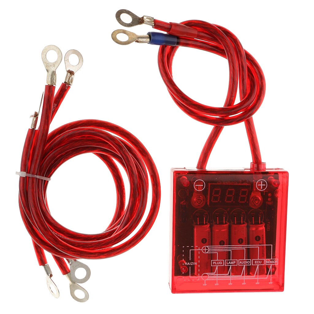 Bilbrændstofsparer spændingsstabilisator regulator... – Vicedeal