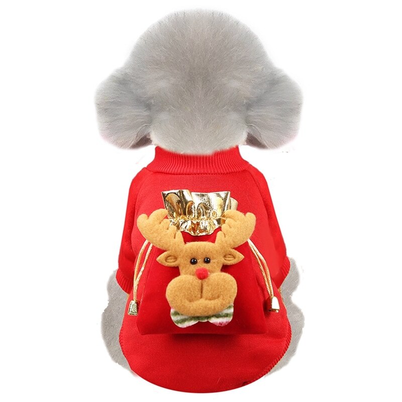 Kat Hond Kerst Outfit Kostuums Rendier Hoodie Jas ... – Vicedeal
